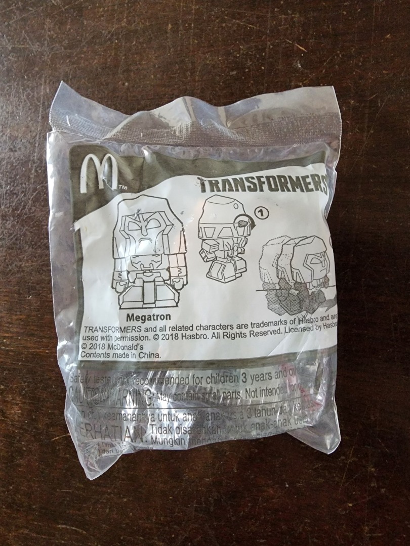 McDonald's Transformer Megatron 2018 Figurine, Hobbies & Toys ...