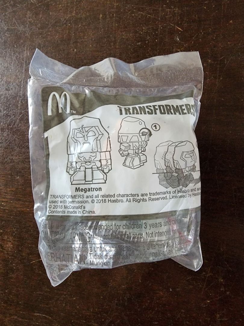 McDonald's Transformer Megatron 2018 Figurine, Hobbies & Toys ...