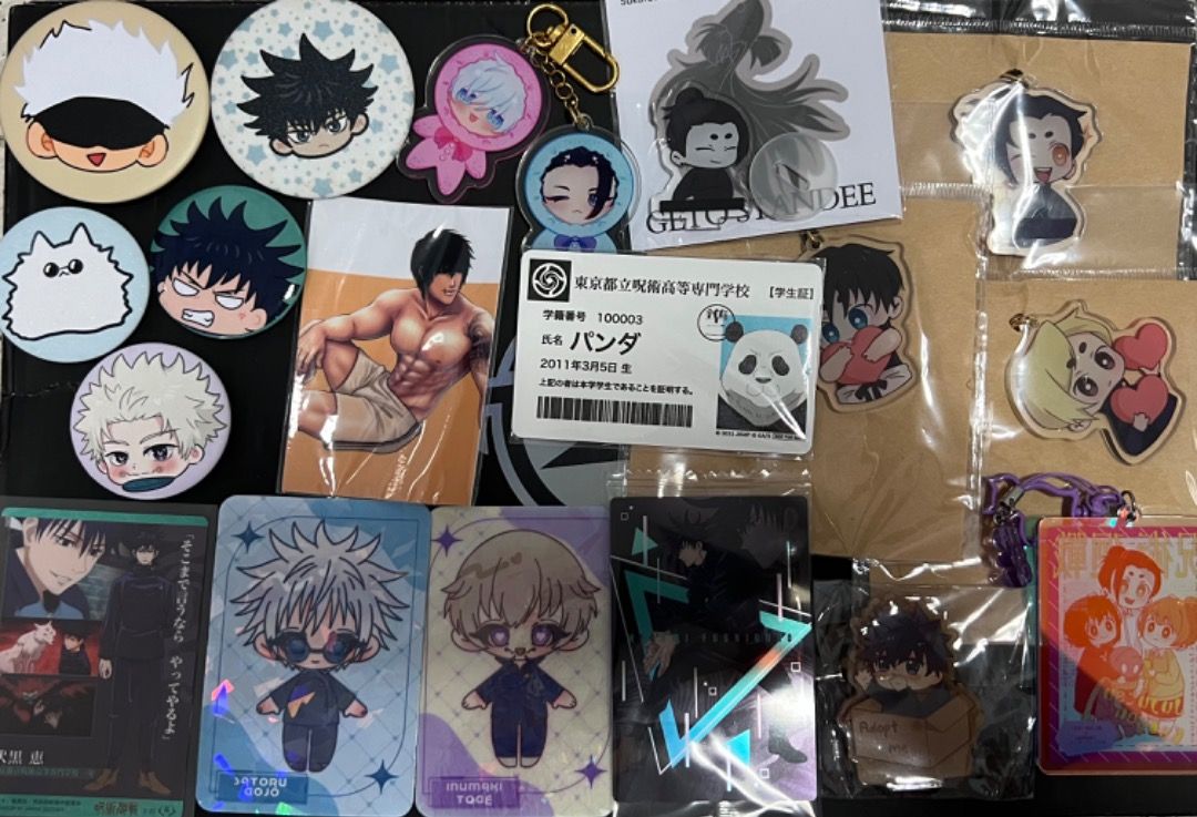 Merchandise jujutsu kaisen haikyuu jjk hq chainsaw man cam ...