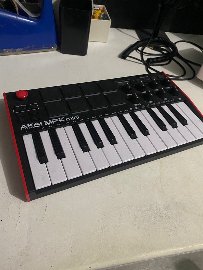 Midi Keyboard Akai MPK mini, Hobbies & Toys, Music & Media, Musical ...