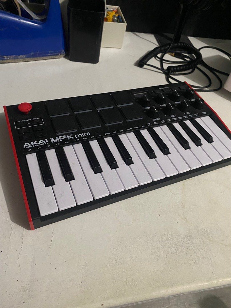 Midi Keyboard Akai MPK mini, Hobbies & Toys, Music & Media, Musical ...