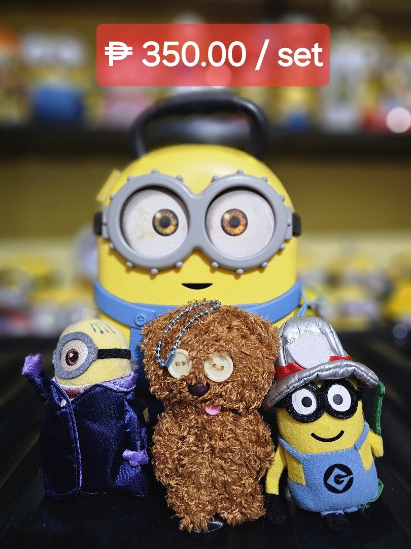 Minion Keychains (Despicable Me), Hobbies & Toys, Toys & Games on Carousell