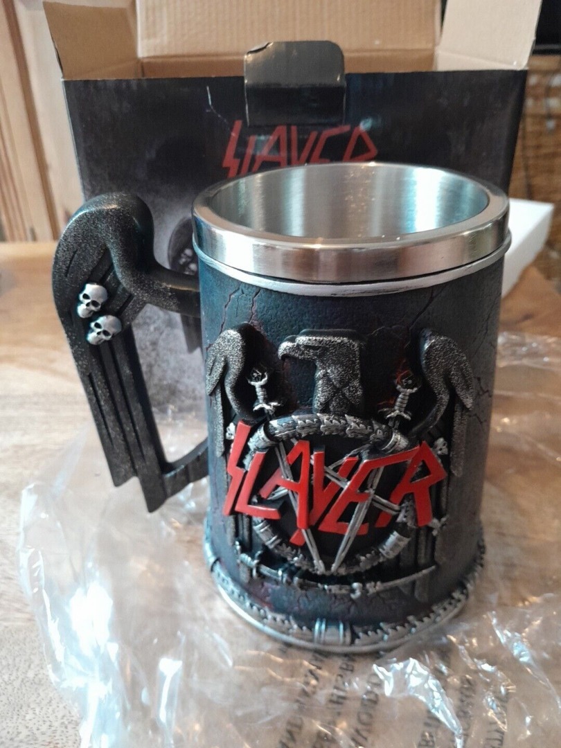 Nemesis Now Slayer Tankard edition 1, Hobbies & Toys, Music & Media ...