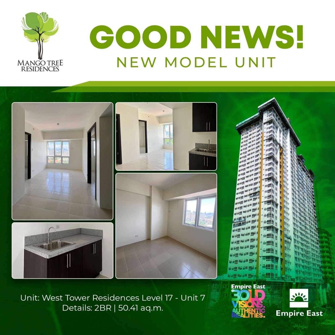 ##New unit available in San Juan City The Mango Tree Residences! Get 10 ...