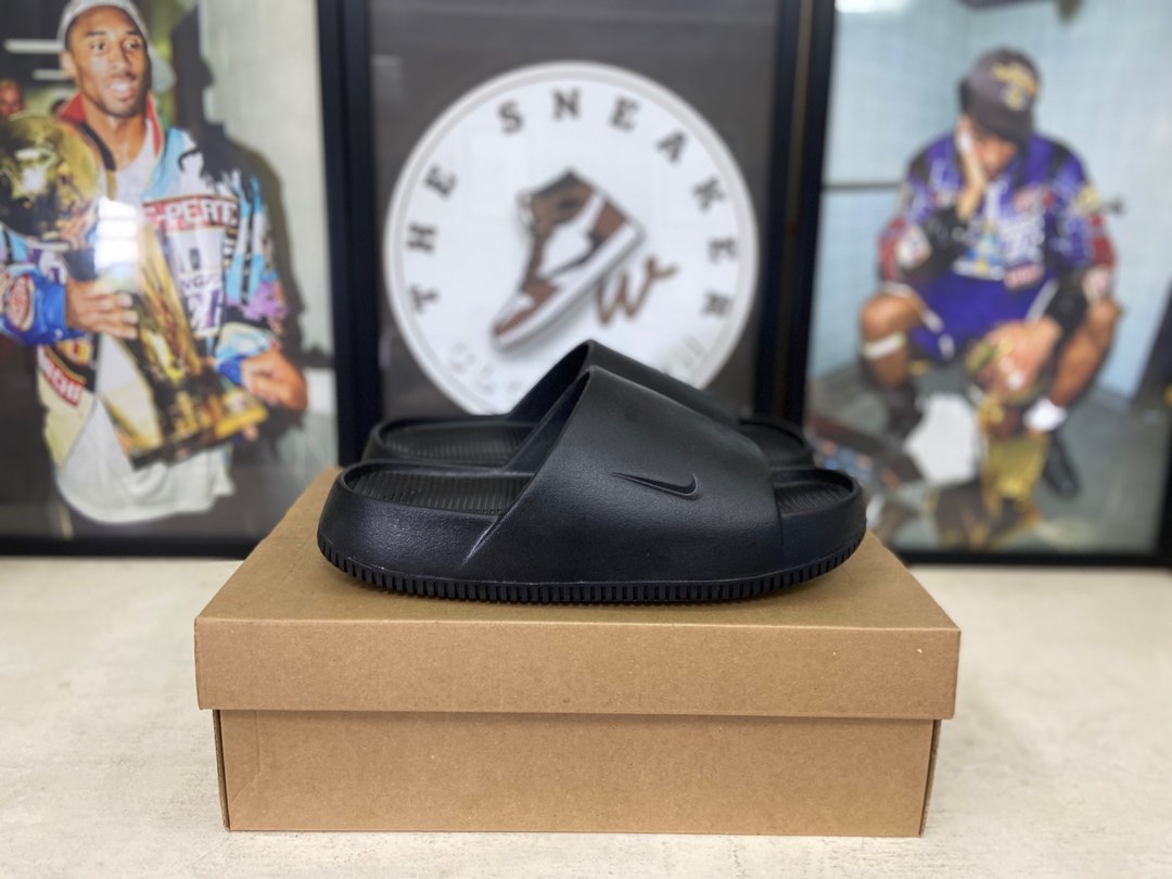 Nike Clam Slides Black, Men's Fashion, Footwear, Slippers & Slides on ...