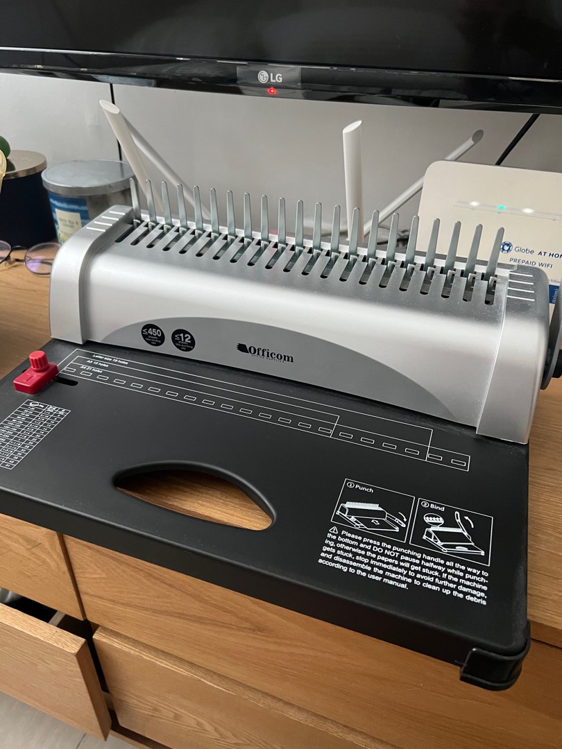 Officom Binding Machine, Everything Else, Looking For on Carousell