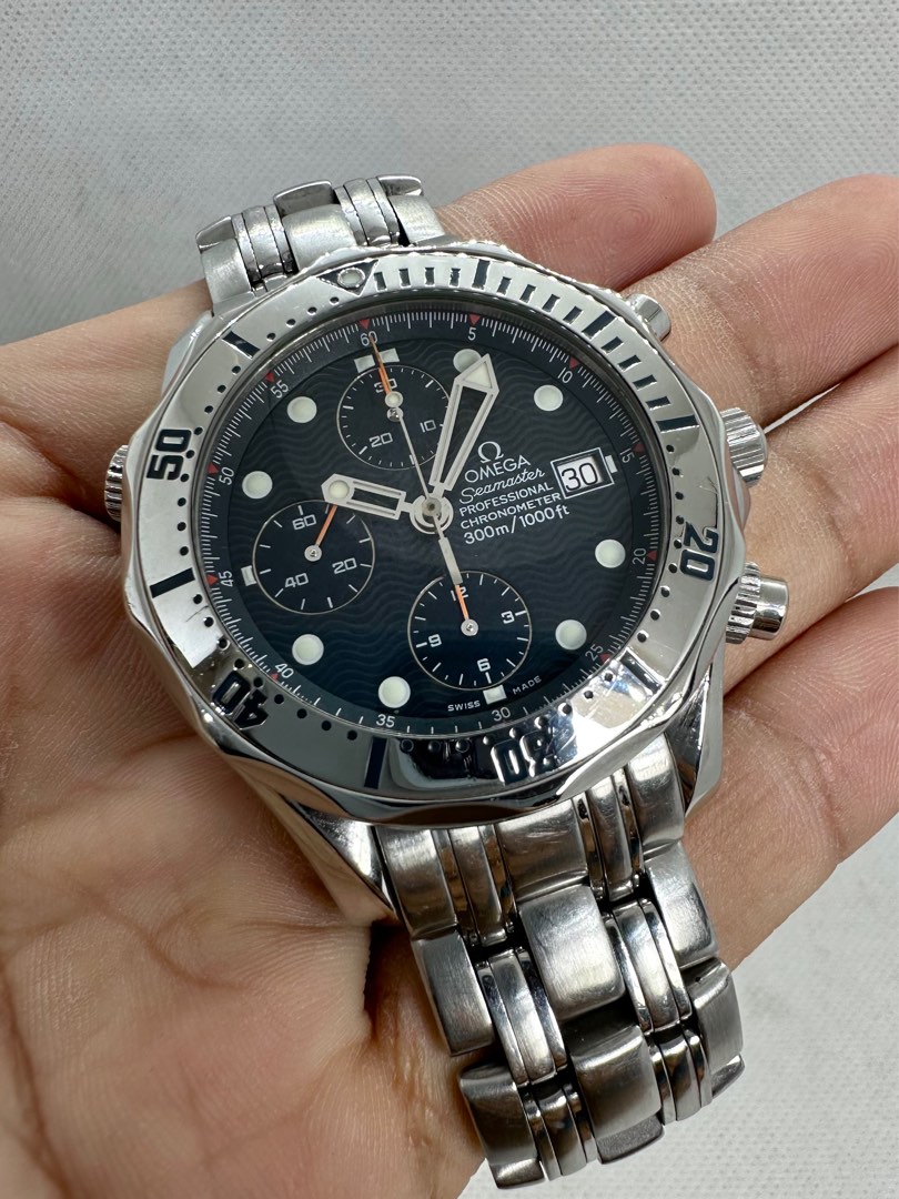 Omega Seamaster Professional 41.5mm 300m Diver Automatic Chronograph ...