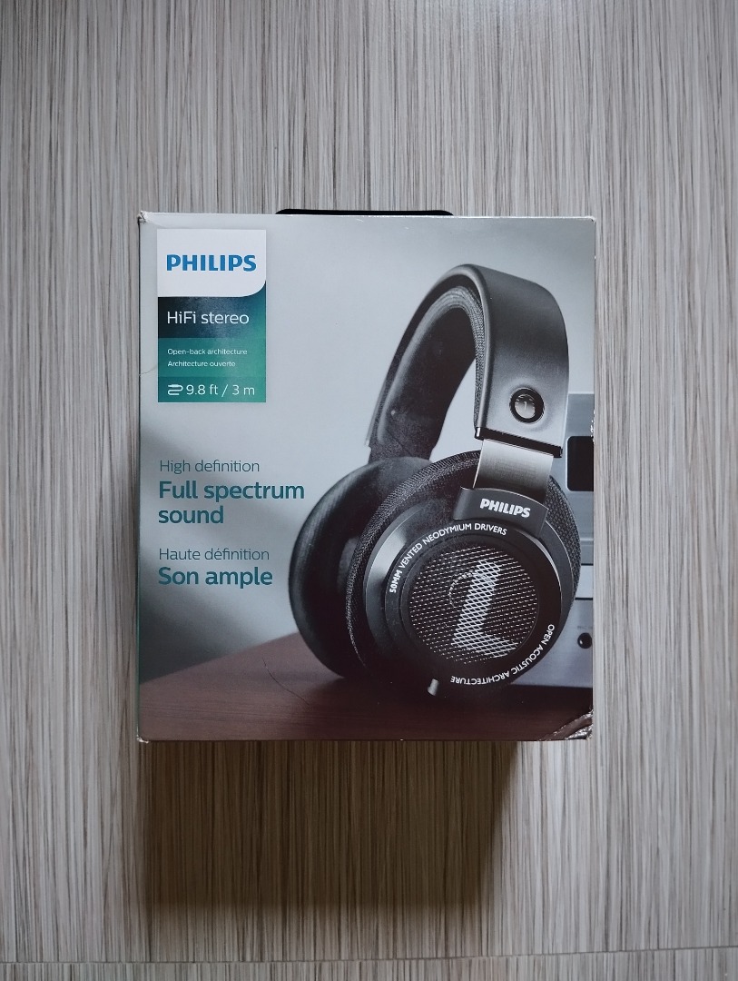 Philips SHP9500 HiFi Precision Stereo Over-Ear Headphones, Audio ...
