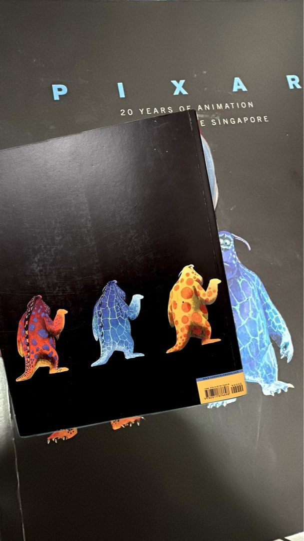Pixar 20 Years Of Animation Exclusive Book - Science Center Singapore ...