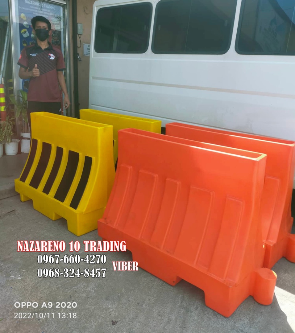 plastic road barrier rb8 plant box, Commercial & Industrial ...