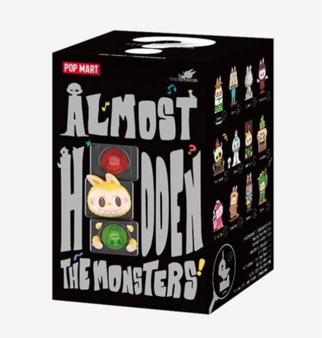 Popmart Labubu The Monsters Almost Hidden series - Sealed, rare ...