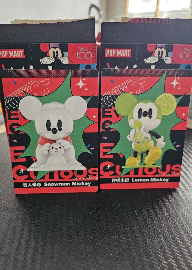 Popmart Mickey - Disney 100th, Hobbies & Toys, Toys & Games on Carousell