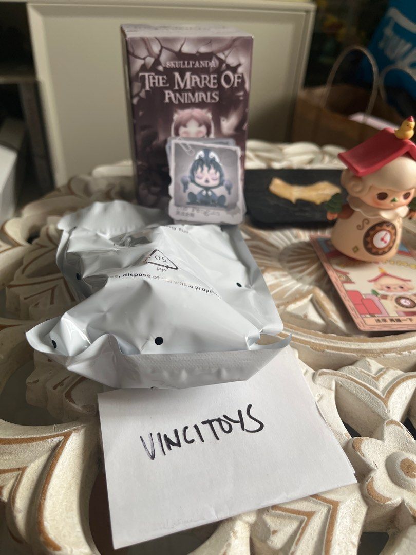 Popmart Skullpanda Penguin buy 1 take 2, Hobbies & Toys, Toys & Games ...