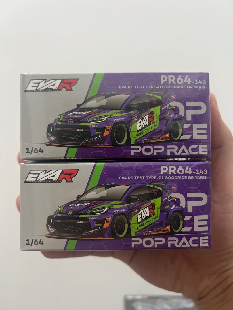 POPRACE EVA R GR YARIS - Sealed, Hobbies & Toys, Collectibles ...