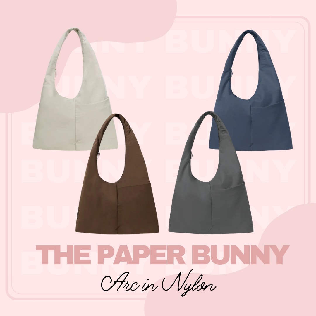 [PRE-ORDER] The Paper Bunny Arc Nylon, Women's Fashion, Bags & Wallets ...