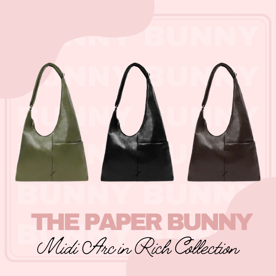 [Sold] The Paper Bunny Midi Arc Rich Collection, Women's Fashion, Bags ...