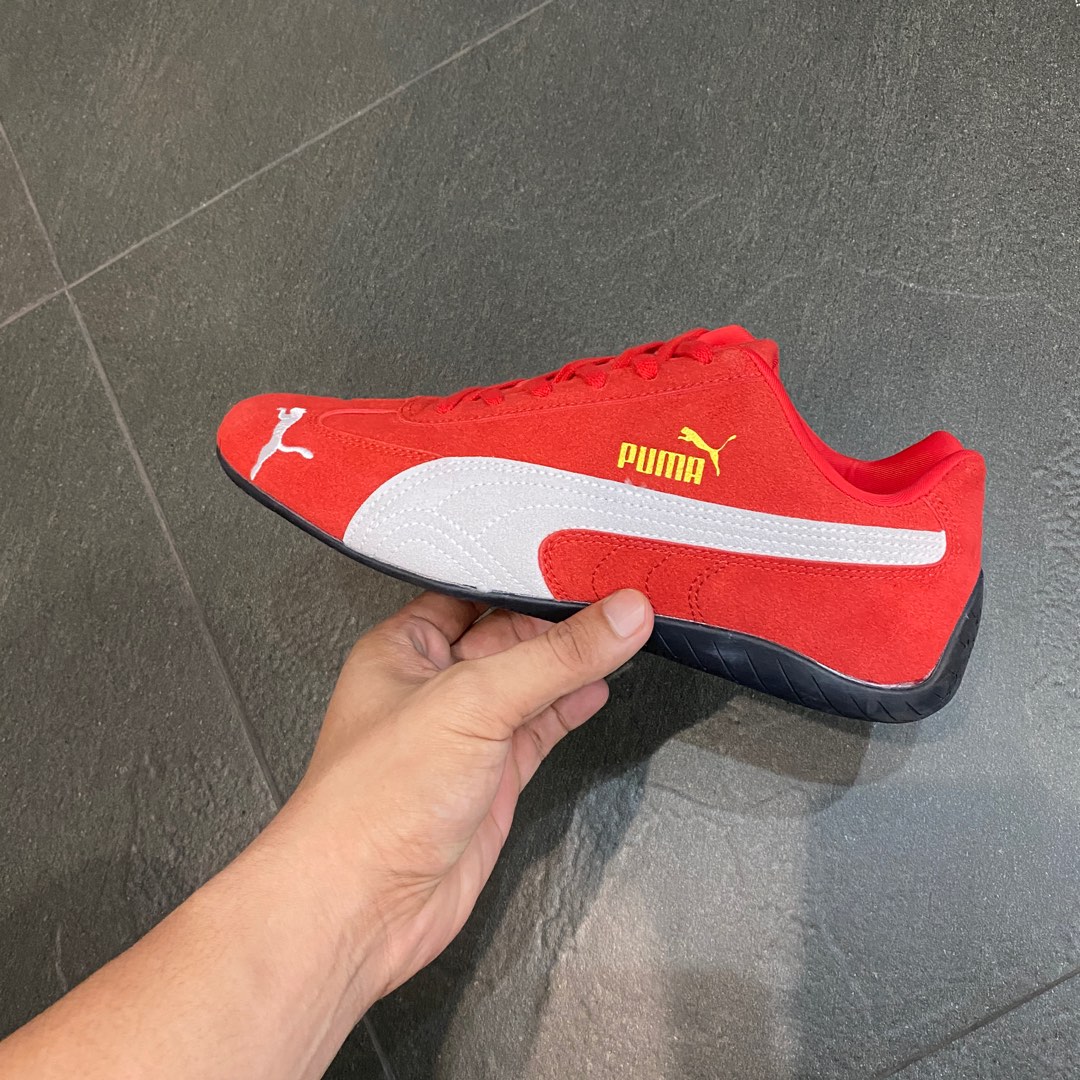 Puma Speed Cat Red, Men's Fashion, Footwear, Sneakers on Carousell