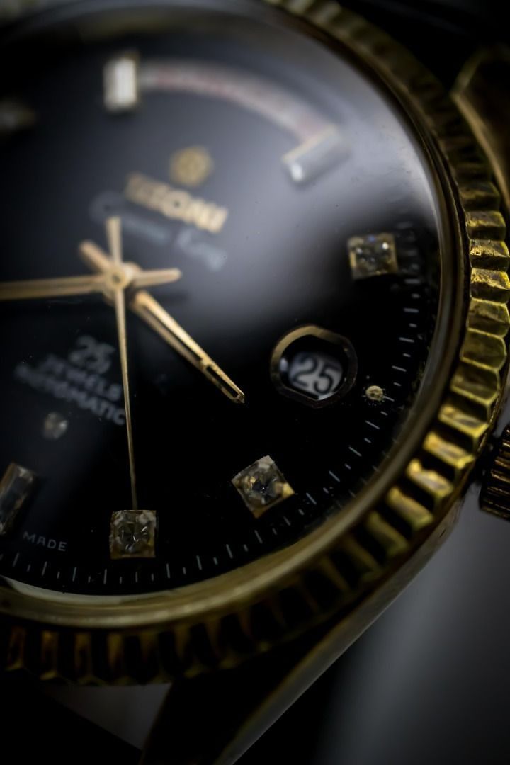 Rare Vintage Titoni Cosmo King "Presidential" Day & Date Swiss Made ...