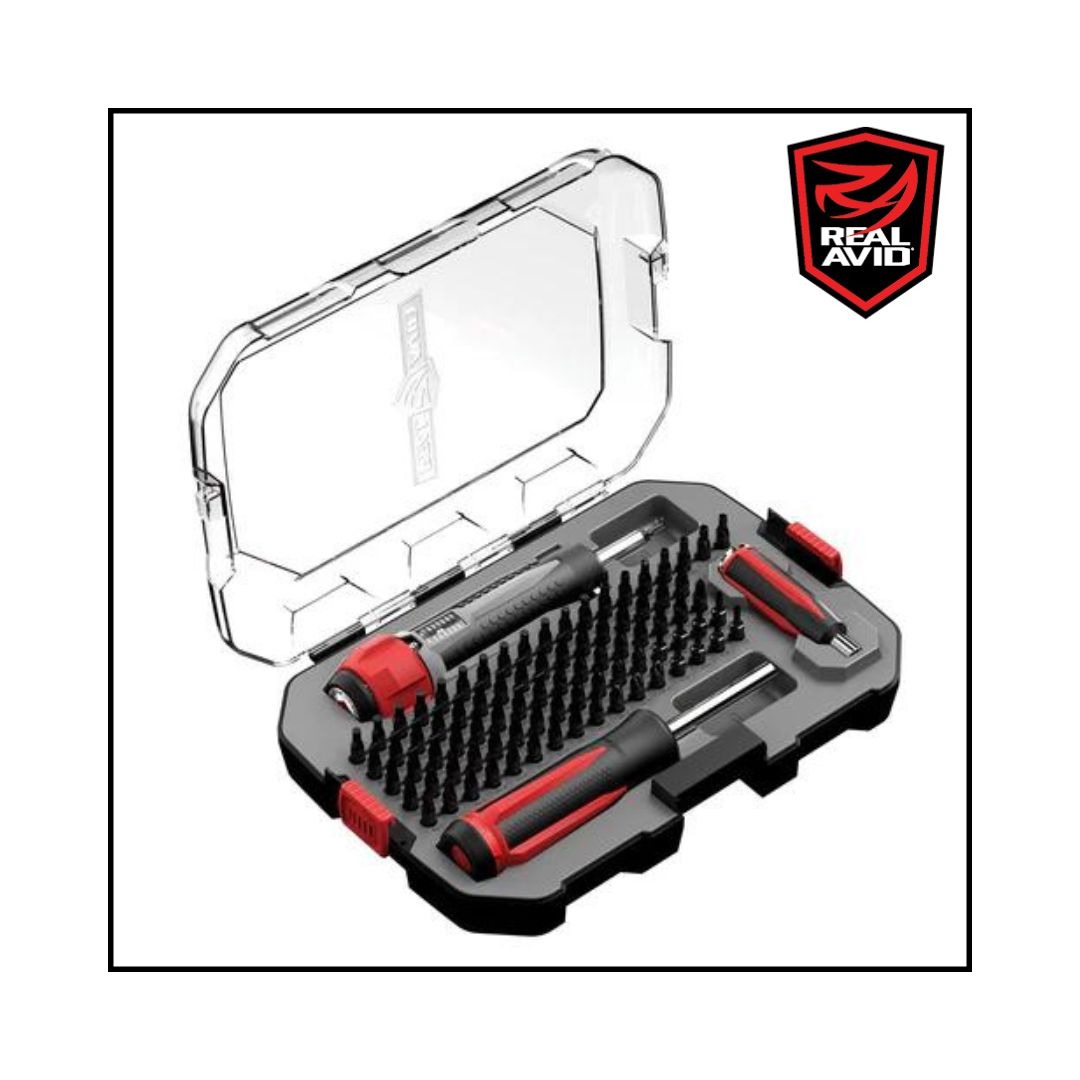 Real Avid Smart Torq & Driver Set | 83 Bits, LED Bit Driver & Small ...