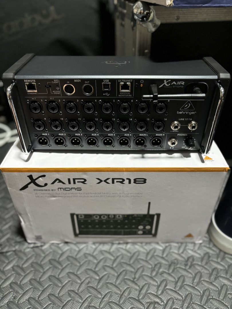 !!!RENTALS ONLY!!! Behringer X Air XR18 Digital Rack Mixer, Audio ...