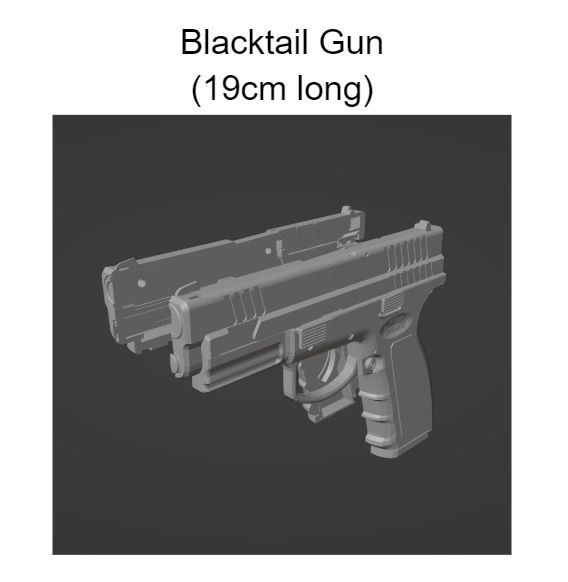 Resident Evil 4 Life Size Cosplay Prop Blacktail Gun, Hobbies & Toys ...