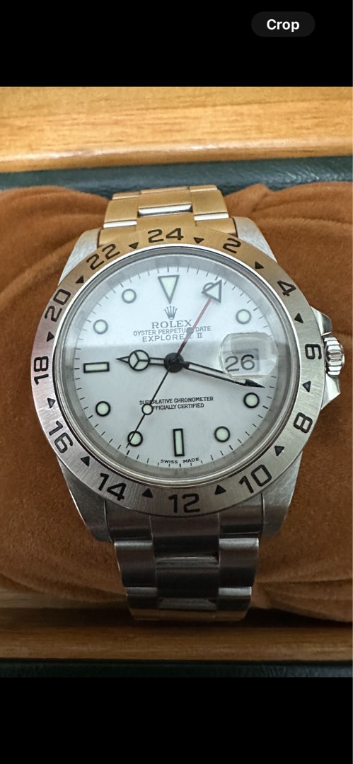 Rolex Explorer 2 White Polar, Luxury, Watches on Carousell