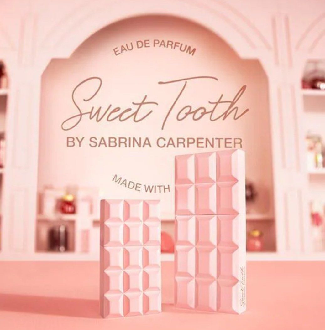 Sabrina Carpenter Sweet Tooth Perfume Cotton Candy Vanilla Coconut ...