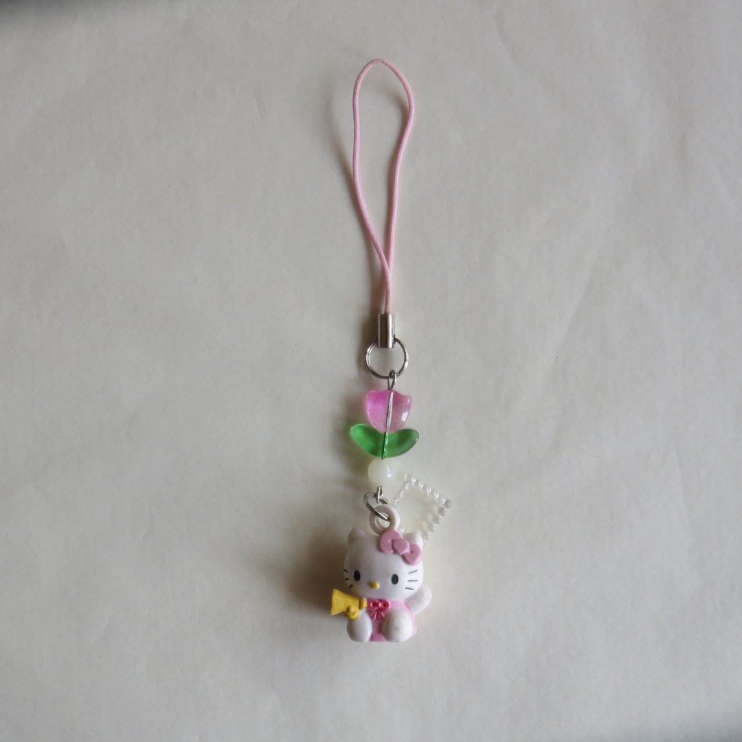 Sanrio Hello Kitty Phone Charm Strap, Hobbies & Toys, Stationary ...