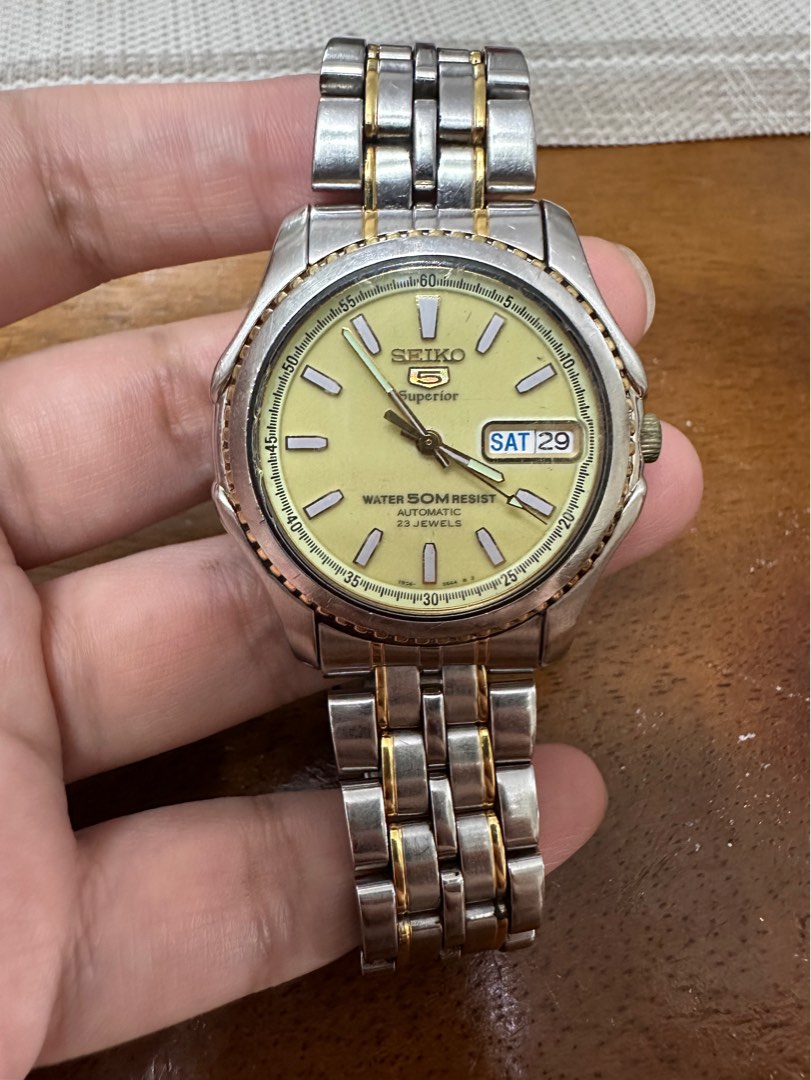 Seiko 5 Superior, Men's Fashion, Watches & Accessories, Watches on Carousell