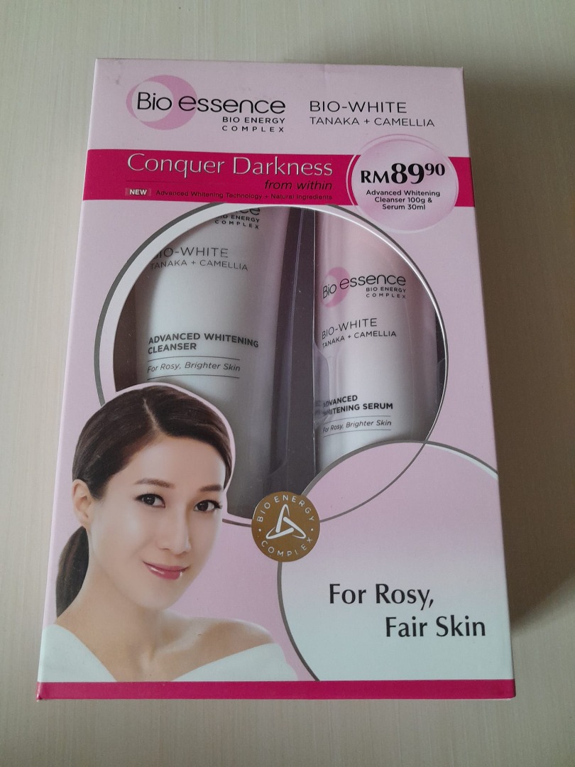 Set of Bio essence Bio White Serum and Cleanser ( Short Expiry 11/2024 ...