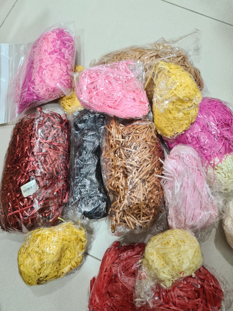 Shredded colourful paper, Hobbies & Toys, Stationery & Craft, Craft ...
