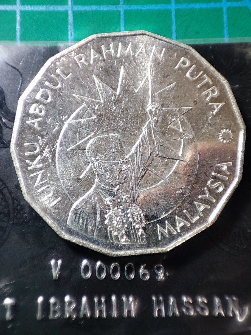 Silver Coin Original Rm25 Sempena 25TH Merdeka 1957-1982, Hobbies & Toys, Collectibles ...