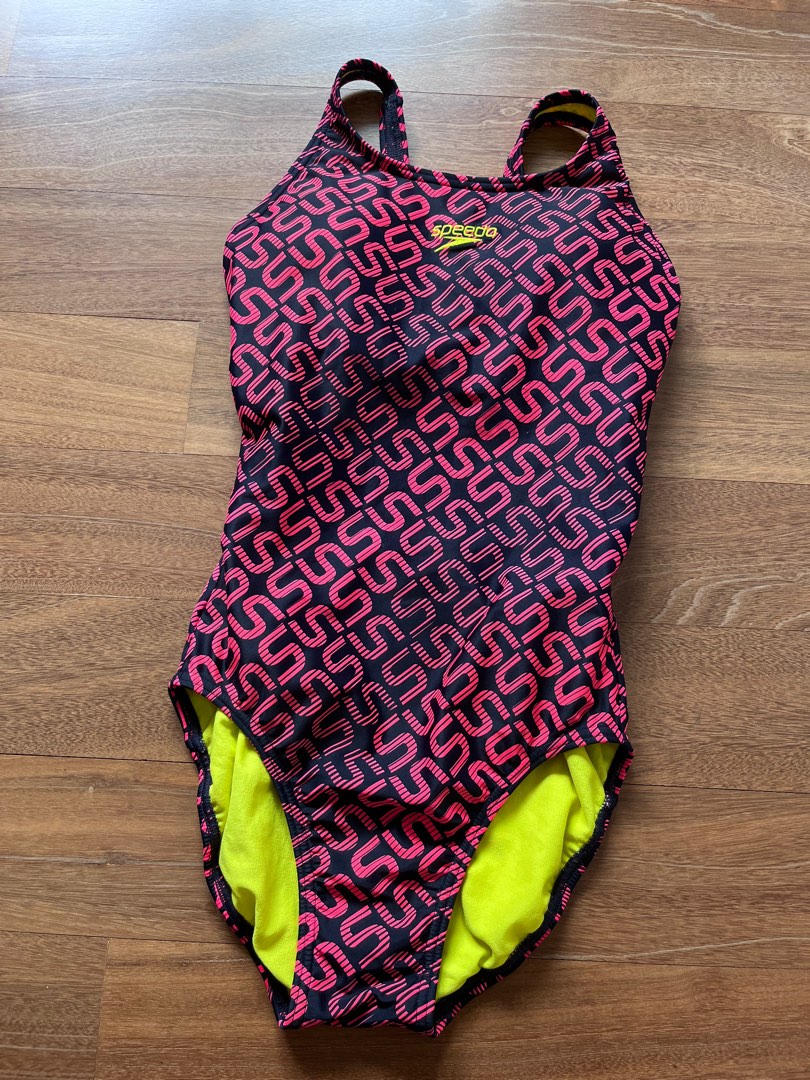 Size 34 Speedo padding swimsuit one piece, Women's Fashion, Swimwear ...
