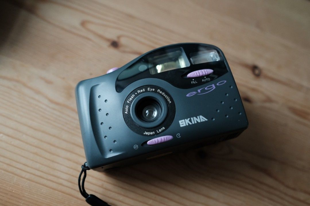 Skina Ergo 35mm Film Compact Camera, Photography, Cameras on Carousell