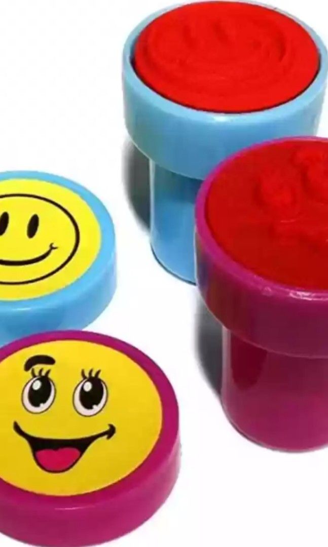 Smiley faces emoji stamp, Hobbies & Toys, Stationery & Craft, Craft ...