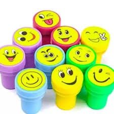 Smiley faces emoji stamp, Hobbies & Toys, Stationery & Craft, Craft ...
