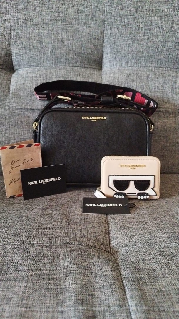 Take All Karl R NWT, Fesyen Wanita, Tas & Dompet di Carousell