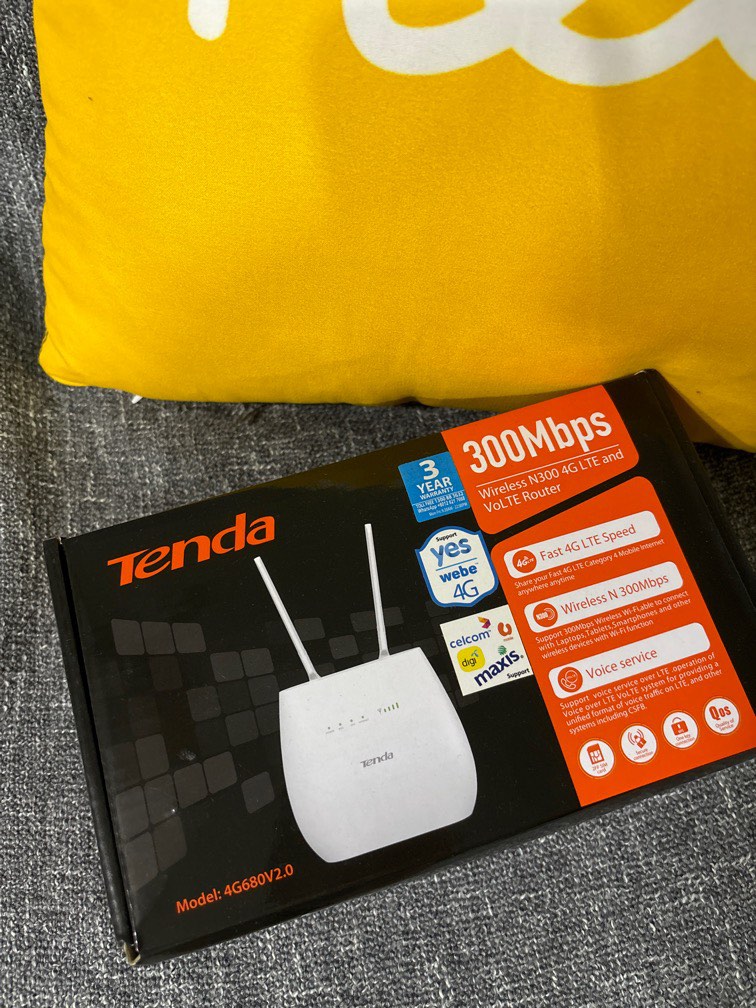 Tenda Wireless Router (new), Computers & Tech, Parts & Accessories ...
