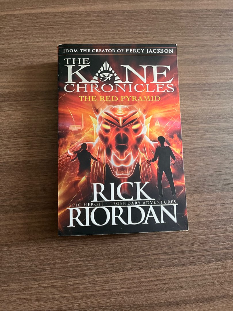 The Kane Chronicles #1 (The Red Pyramid) by Rick Riordan, Hobbies ...