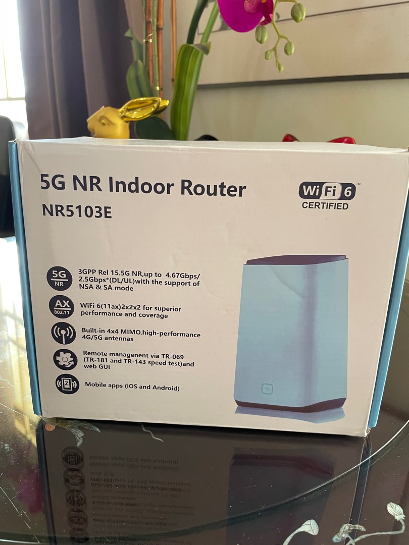 Three NR5103E 5G router, Computers & Tech, Parts & Accessories ...