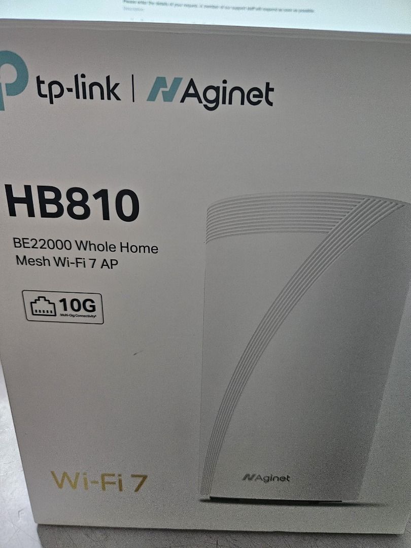 Tp Link HB810- BE22000 Whole Home Mesh Wi-fi 7, Computers & Tech, Parts ...
