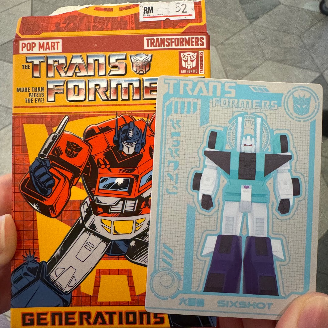 Transformers Generations Popmart Six Shot, Hobbies & Toys, Toys & Games ...