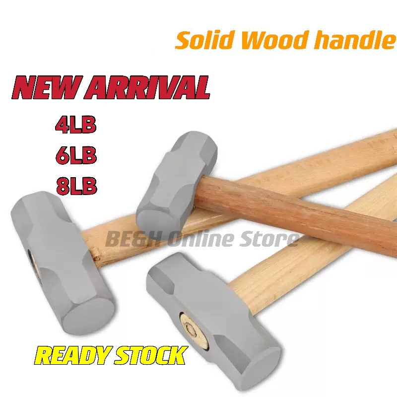 TUKUL/ TUKUL BULAT/ TUKUL KELULI/ TUKUL PEMEGANG KAYU BLACKSMITH HAMMER ...