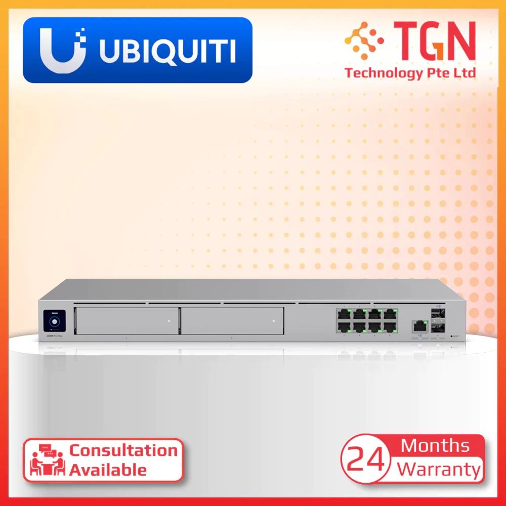 Ubiquiti Dream Machine Pro Max *with UK Power Adapter* UDM-Pro-Max ...