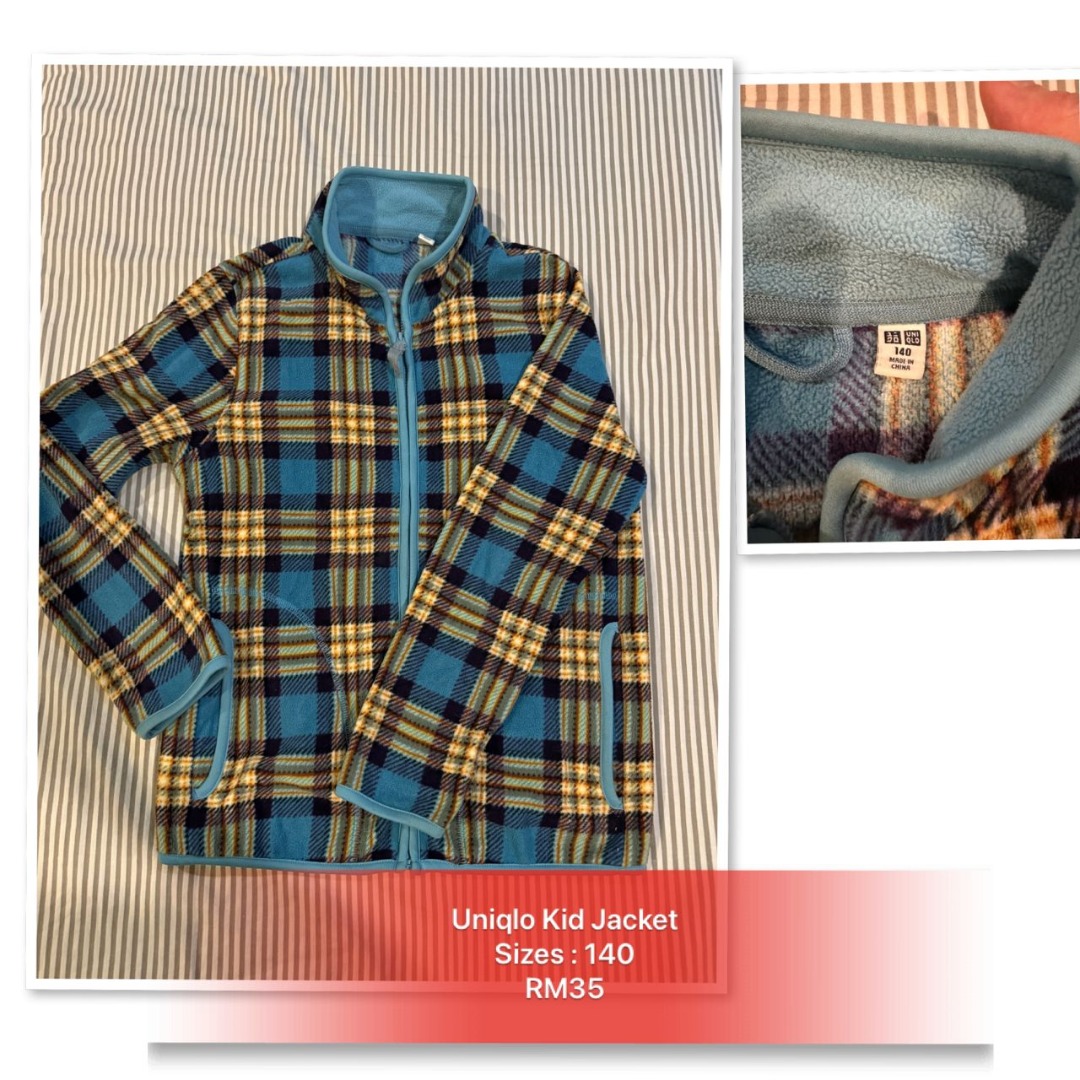 UNIQLO KID JACKET, Babies & Kids, Babies & Kids Fashion on Carousell