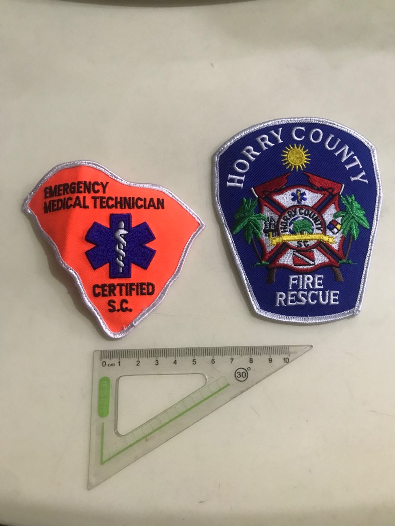 USA Horry County South Carolina Fire Rescue Patches Bomba Fire Brigade ...