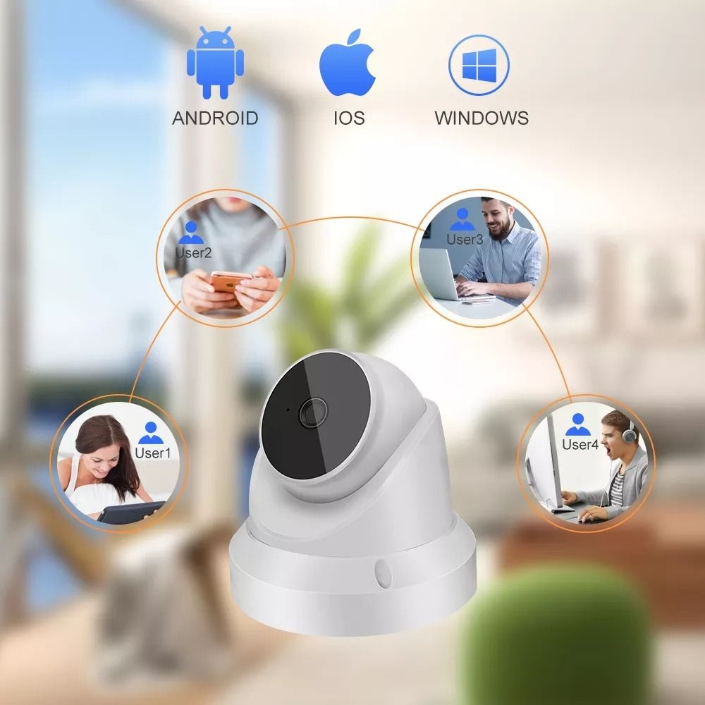V380 Q1 Indoor Dome PTZ Camera 360° Horizontal Static Rotation Anti ...