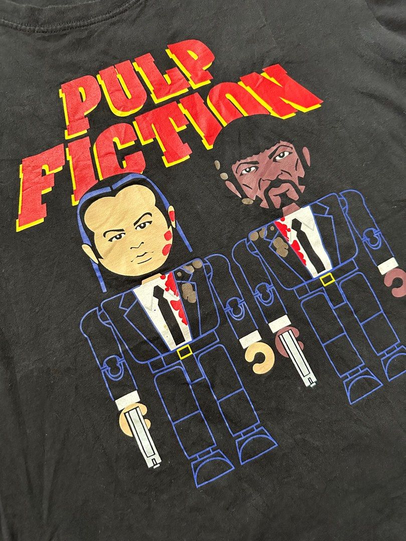 Vtg Pulp Fiction Lego, Men's Fashion, Tops & Sets, Tshirts & Polo ...