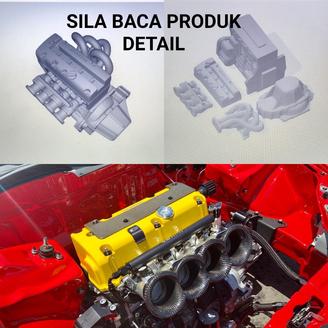 1/64 Honda K20 ITB engine resin unpainted for inno64 hotwheels tomica spoon racing, Hobbies ...