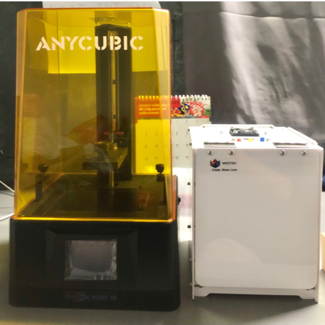 3D Printer Anycubic Photon Mono 4K Monochrome MSLA Resin 3D Printer ...